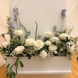 DIY Wedding Flower Box Welcome Sign Printable Building Instructions ...