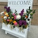 DIY Wedding Flower Box Welcome Sign Printable Building Instructions ...