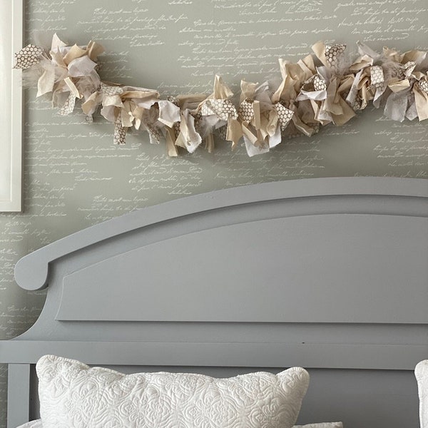 Torn Fabric Garland - Etsy