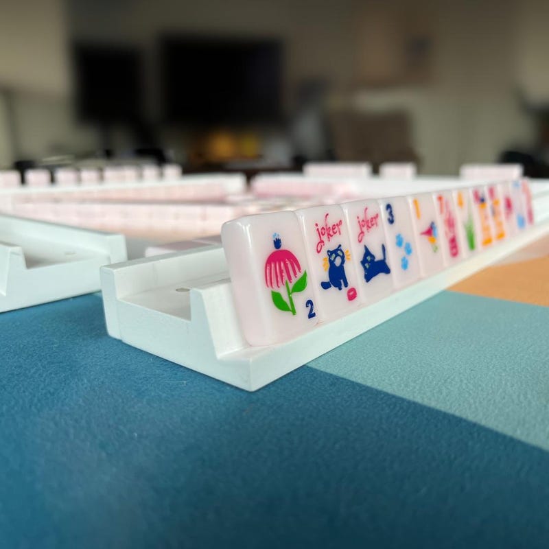 Wood Mah Jongg Tile Racks - Etsy