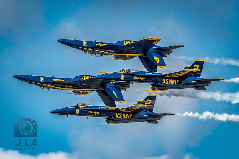 Blue Angels Formation – Iconic U.S. Navy Aviation Photography Print - Etsy