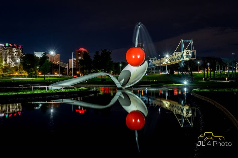 Minneapolis Cherry Spoon Bridge - Etsy