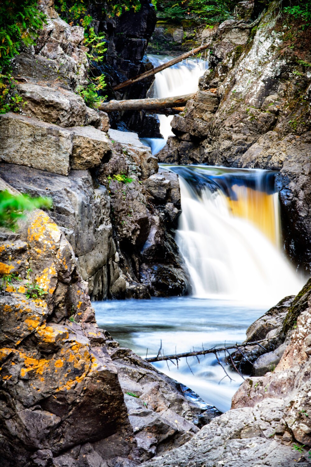 Minnesota's North Shore Cascade River Waterfall Print on - Etsy