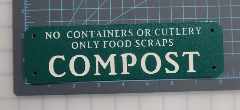 Large Trash, Recycling, Compost Sign Pack - Etsy