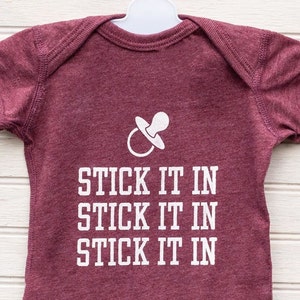 Stick It in Virginia Tech Baby Bodysuit Hokies Baby Gift Virginia Tech ...