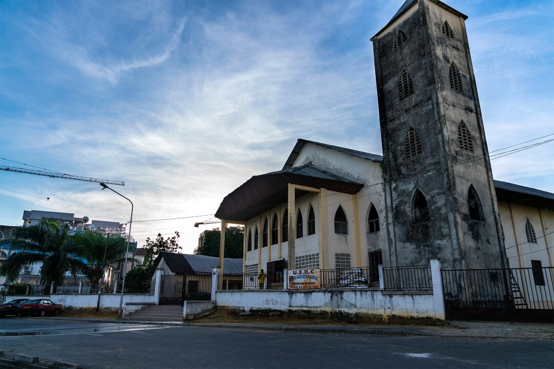 Church Douala Cameroon - Africa - Sunset - Architecture - Cityscape ...