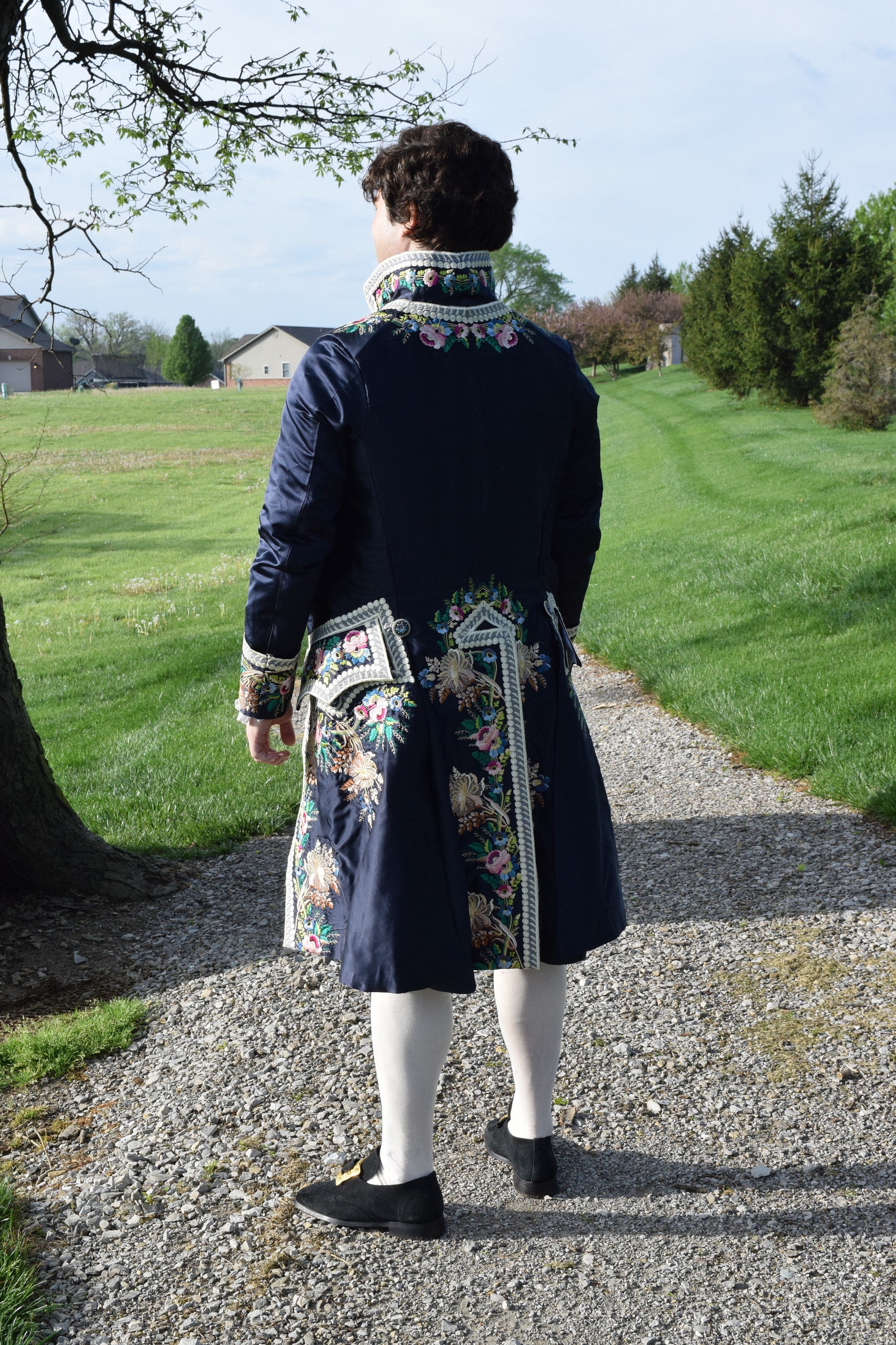 French Court Frock Coat Embroidery Pattern Set Frock Coat - Etsy