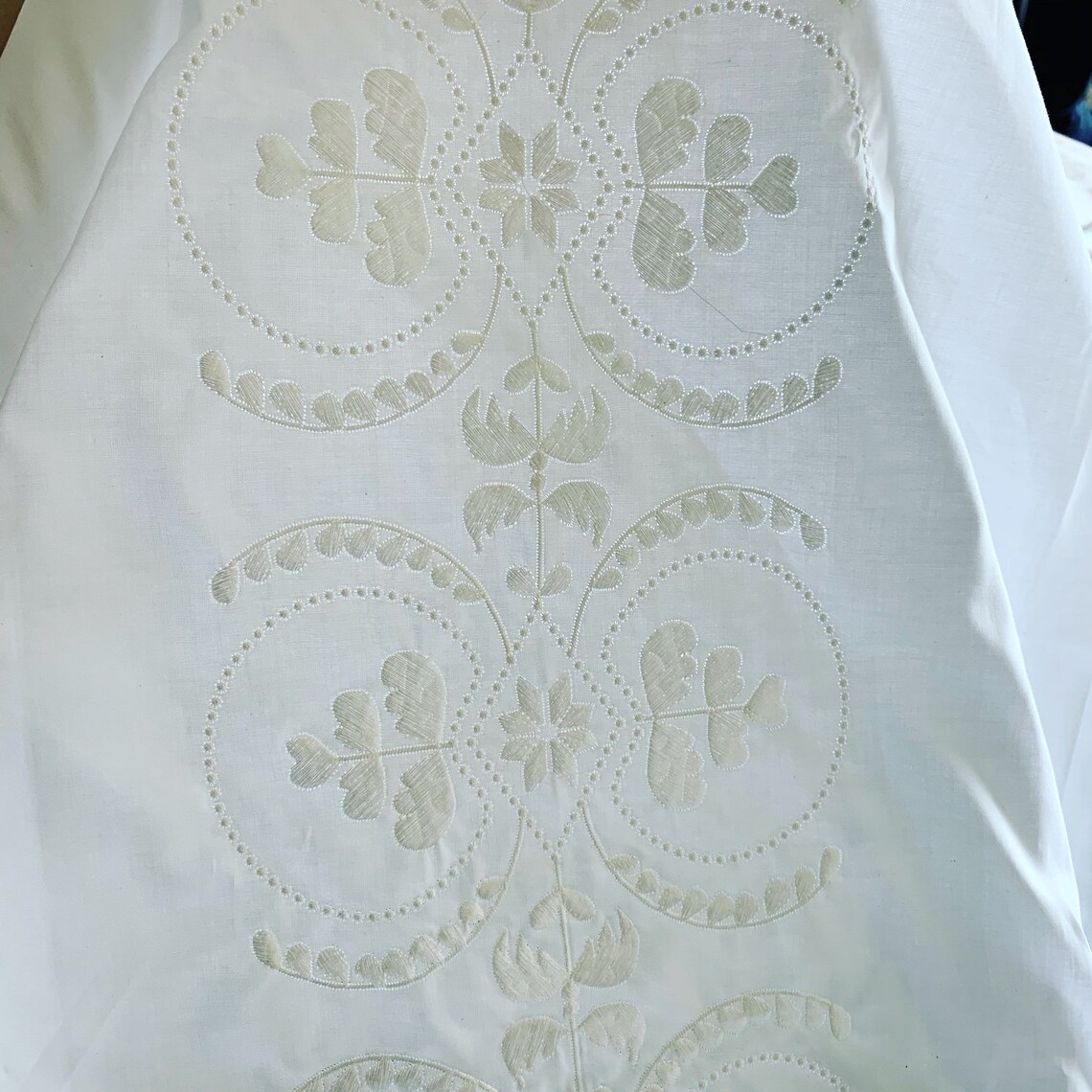 Machine Embroidery Pattern for 1805 Regency Gown - Whitework Embroidery ...