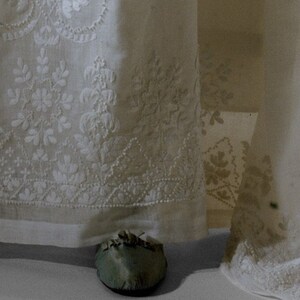 Machine Embroidery Pattern for 1805 Regency Gown - Whitework Embroidery ...