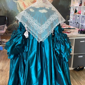 Fichu - Scarf - Embroidery Pattern - Based on Portrait of Abigail Adams ...