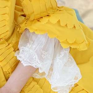 Historic Embroidery Pattern to Make 1760s Engageantes or Sleeve Ruffle ...