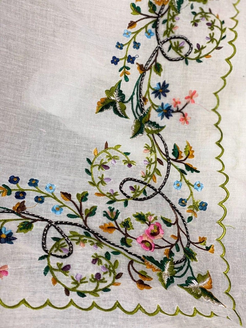 Colorful 1780's Fichu and Apron Embroidery - Includes Files for Both ...