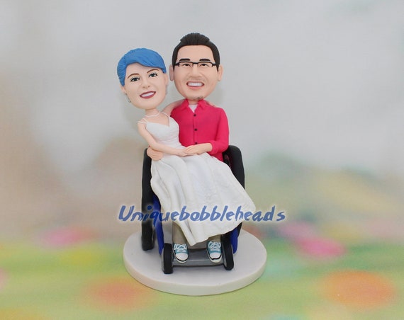 Wheelchair Wedding Cake Topper Rolling Chair Wheel Chair - Etsy