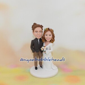 Running Wedding Cake Topper, Custom Wedding Cake Topper, Cake Topper ...
