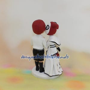 Cartoon Wedding Cake Topper, Custom Made Figurines, Custom Figurines ...