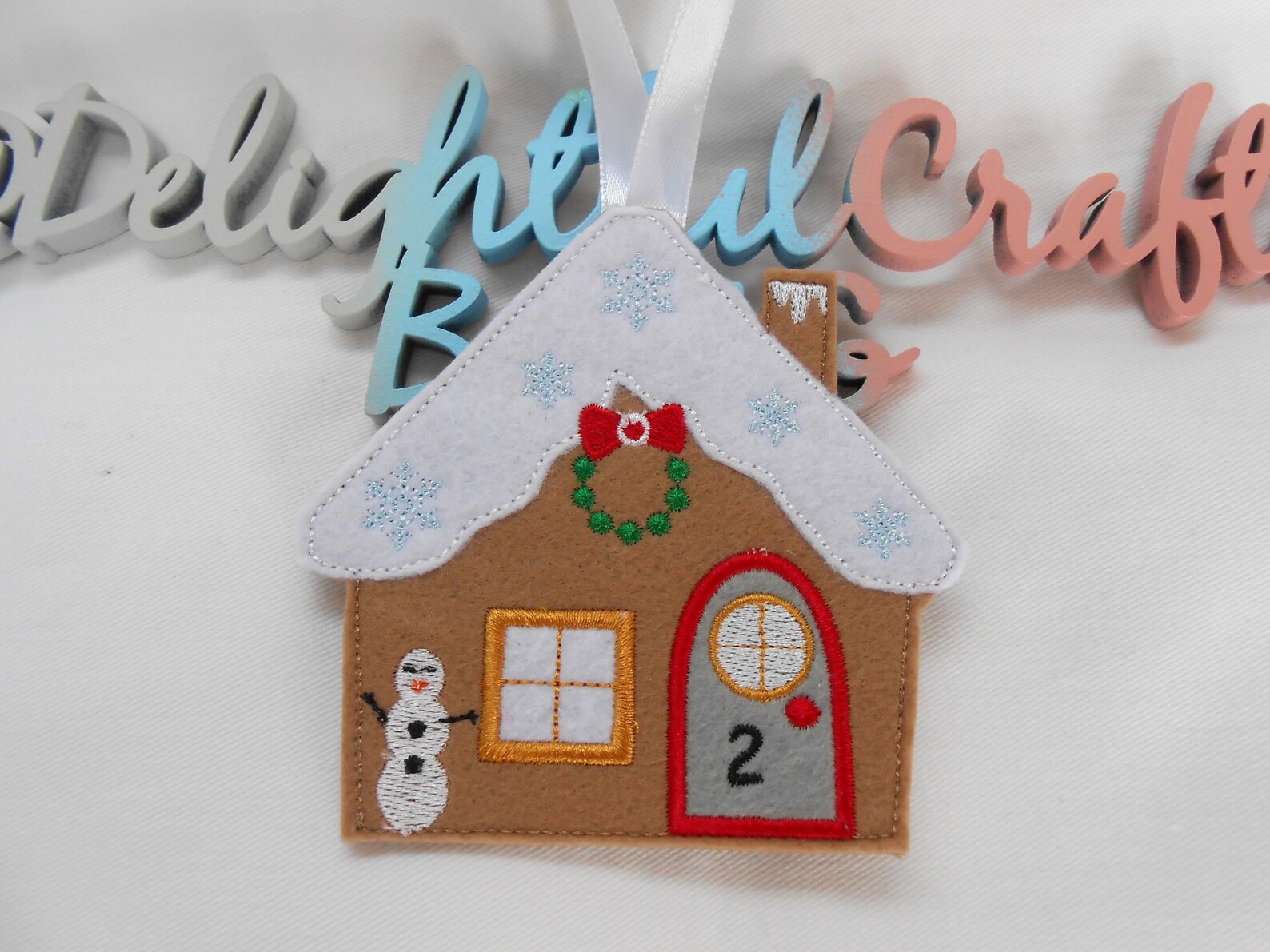 Gingerbread House With Name Number House Decorations House - Etsy UK