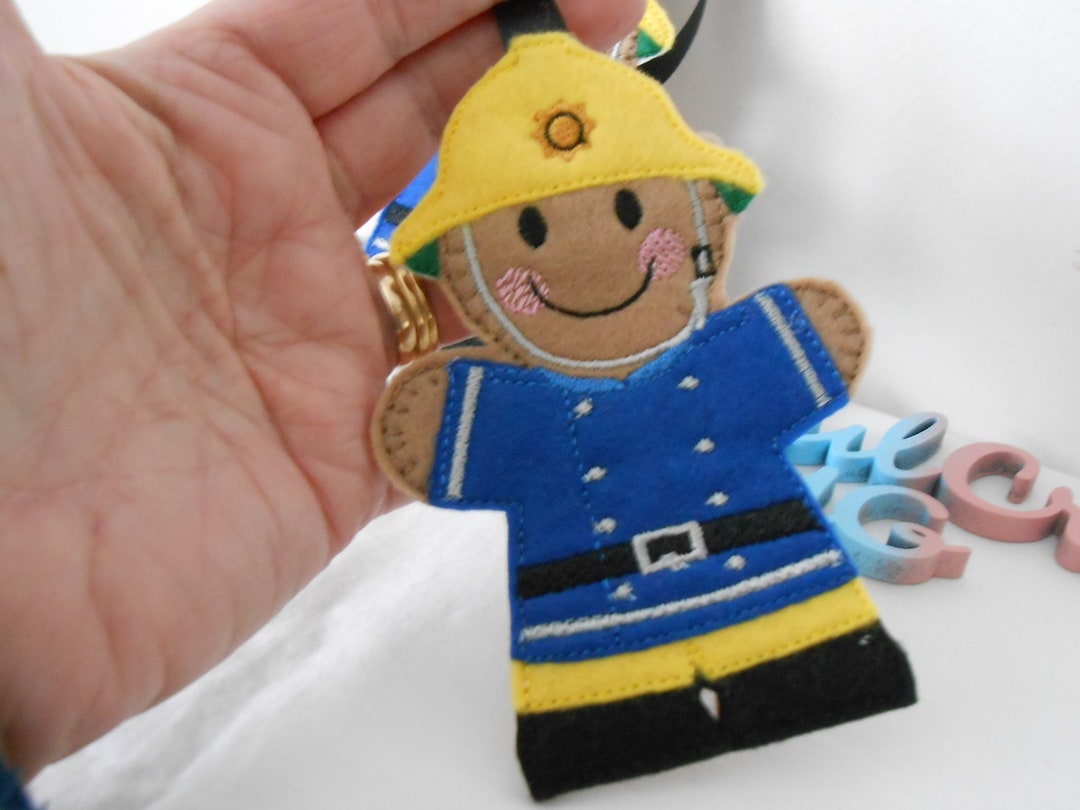 Fireman Gift for Firefighter, Firefighter Gift Idea, Gingerbread Man ...