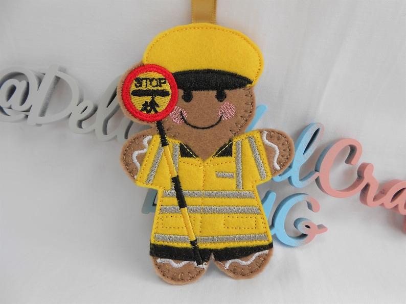 Personalised lollipop lady gift lollipop man traffic control | Etsy
