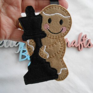 Chess Piece Gift Idea, Chess Gingerbread Man Hanging Decoration, Chess ...