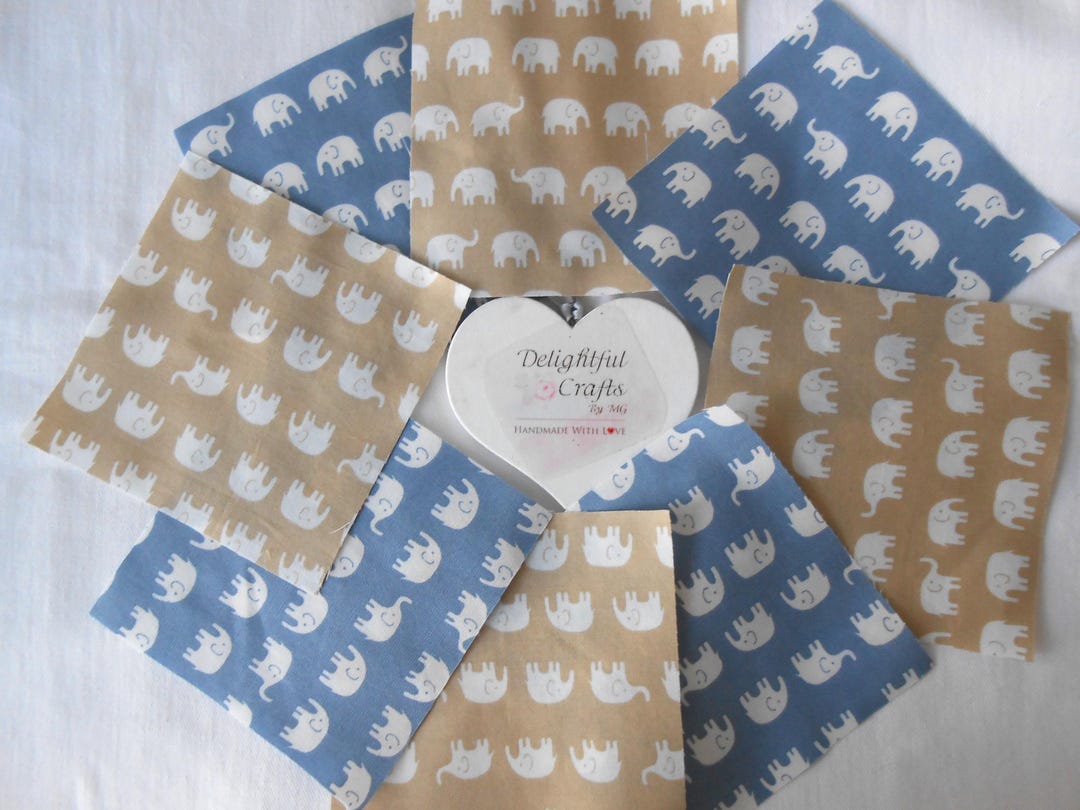 Patchwork Squares Print Fabric, Craft Fabric Squares Print Fabric ...