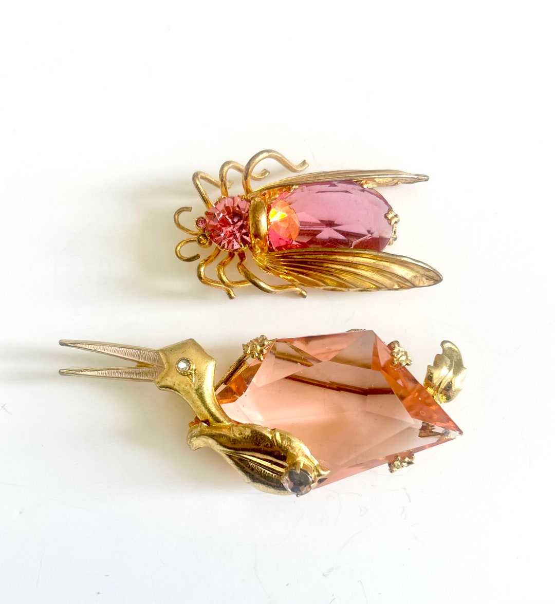 Collectible Animal Pins. Vintage Birds Pins. Czechoslavican Vintage ...