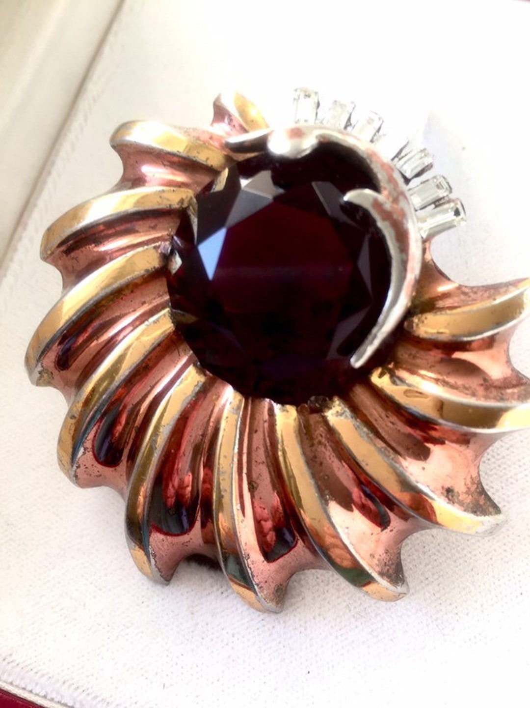 ANTIQUE STERLING PIN 1940s Sterling Brooch. Antique Sterling Jewelry ...