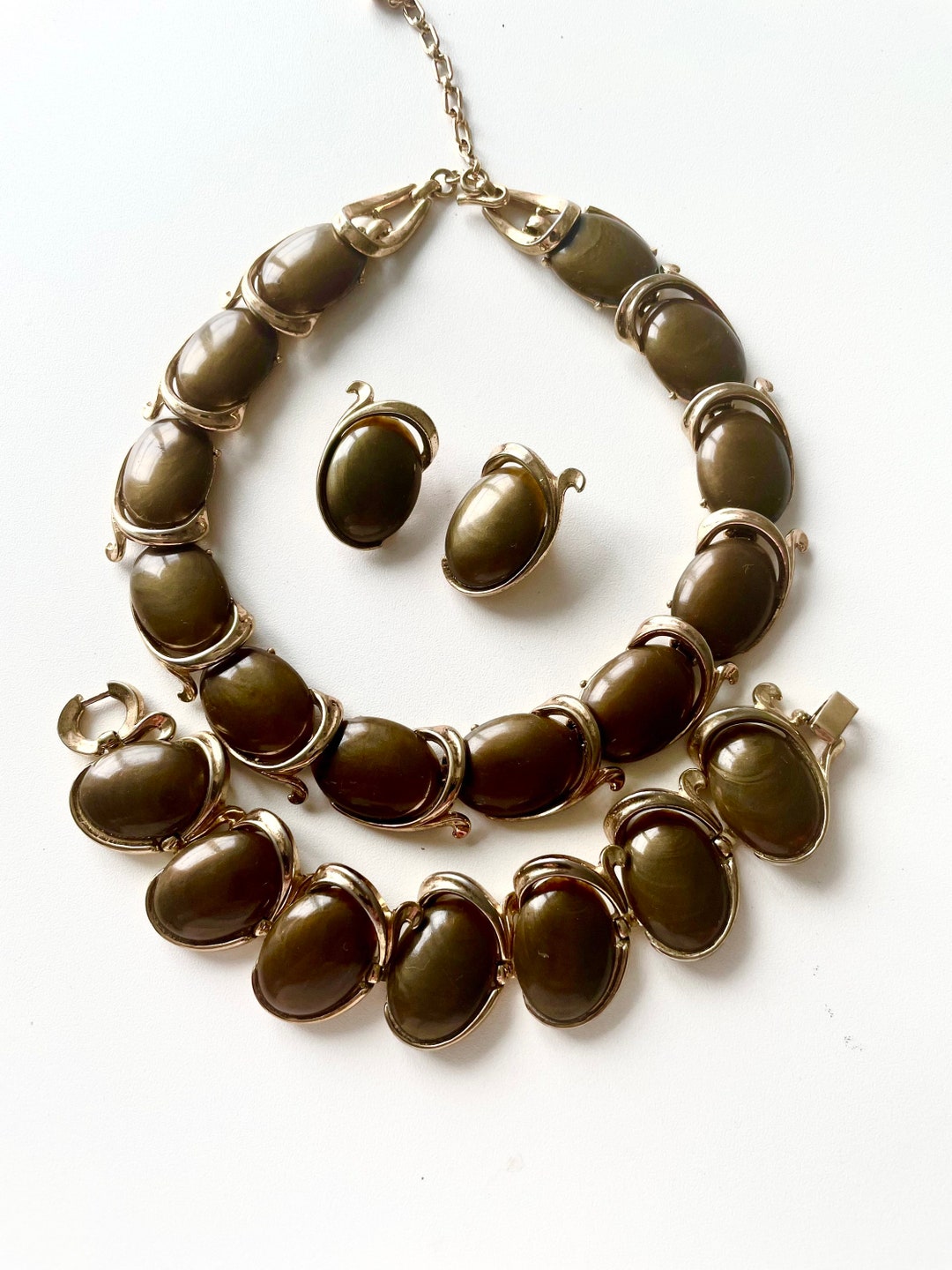 Crowntrifari Set Vintage Trifari Parure. Trifari Crown Jewelry. - Etsy