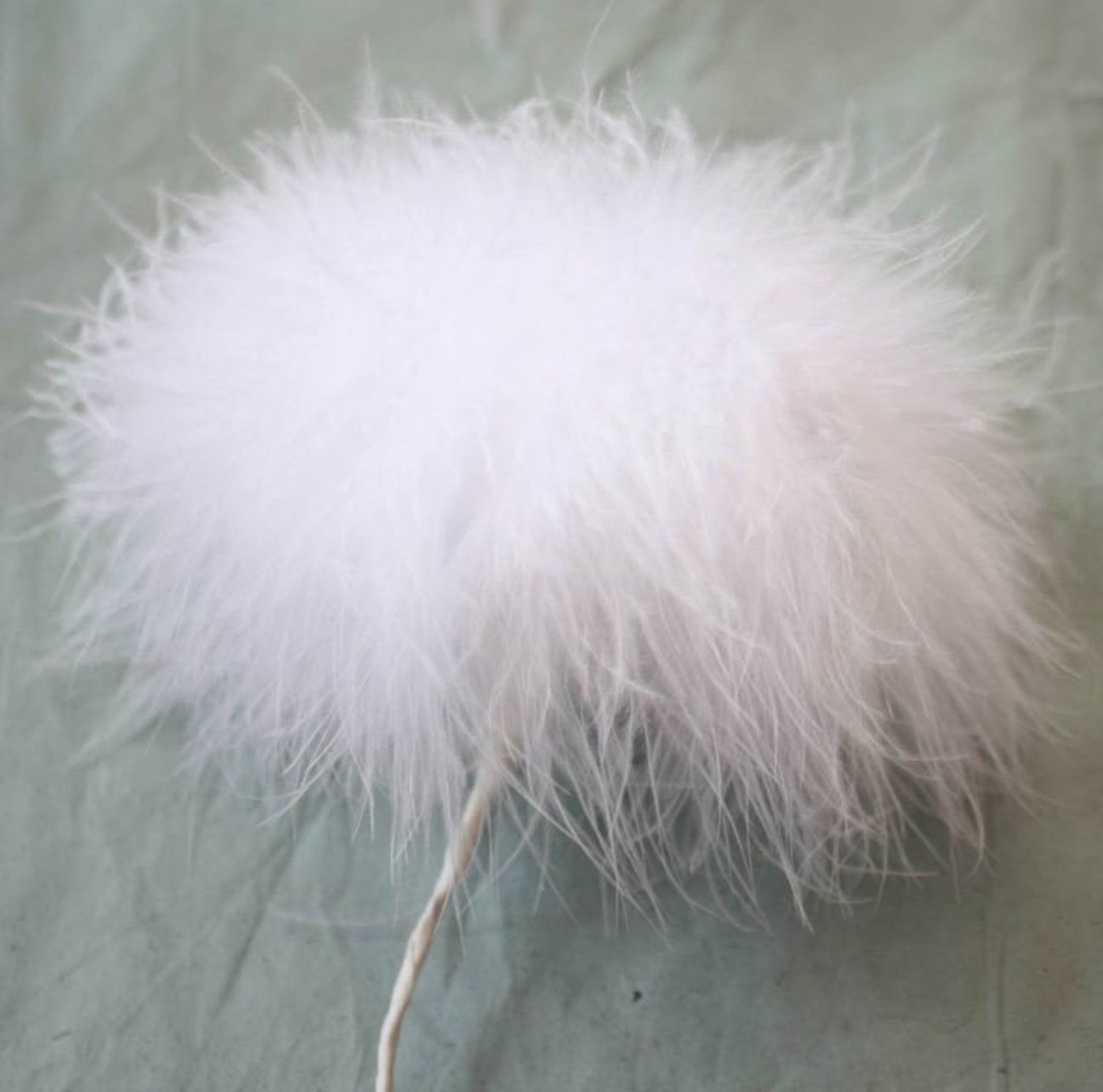 Feather Dandelion Flower Tutorial, How to Make Feather Flowers, Flower ...
