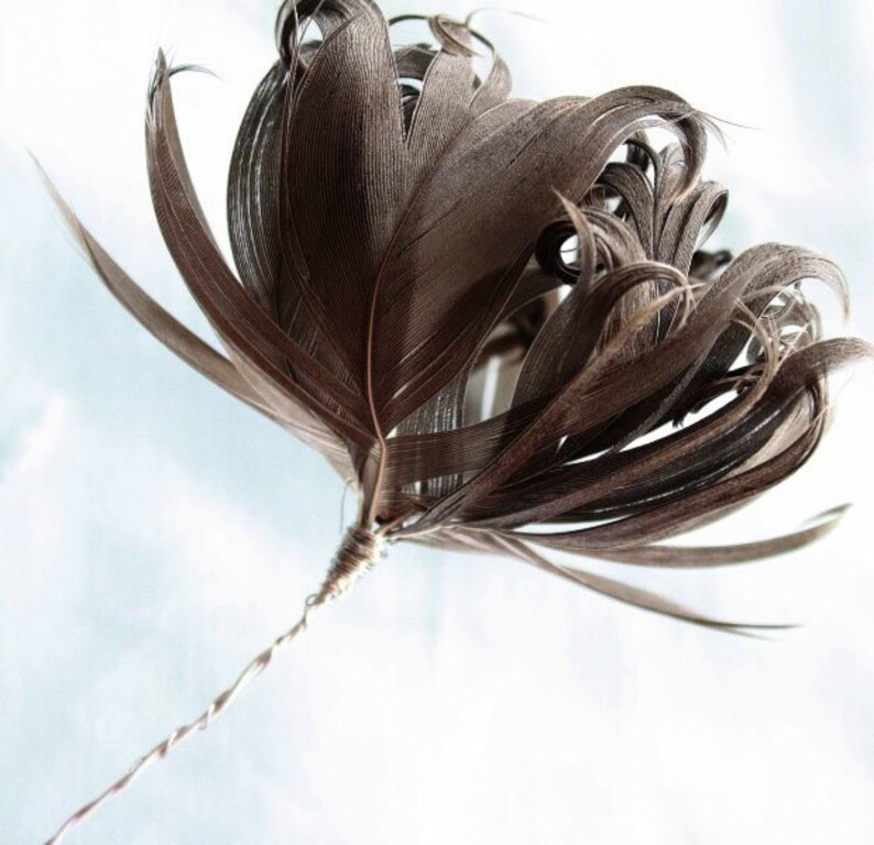 How to Make Feather Flowers DIY Tutorial : Feather Flowers B - Etsy