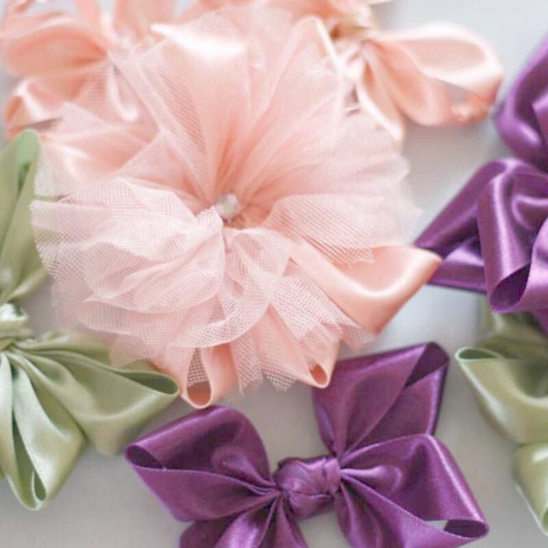 Hair Bows Tutorial - Etsy