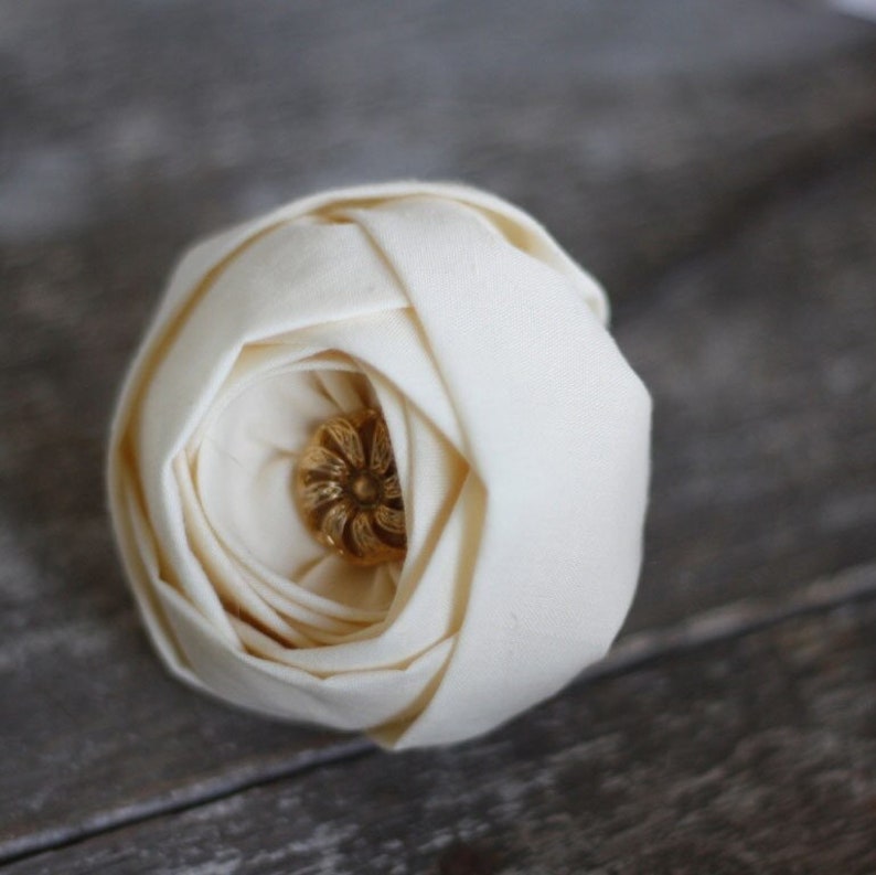 Fabric Flower Tutorials: SINTA ROSE | Felt Flower Template, Sewing ...