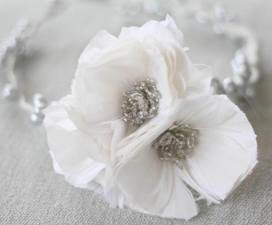 Feather POPPIES Flower Tutorial, How to Make Feather Flowers, Flower ...