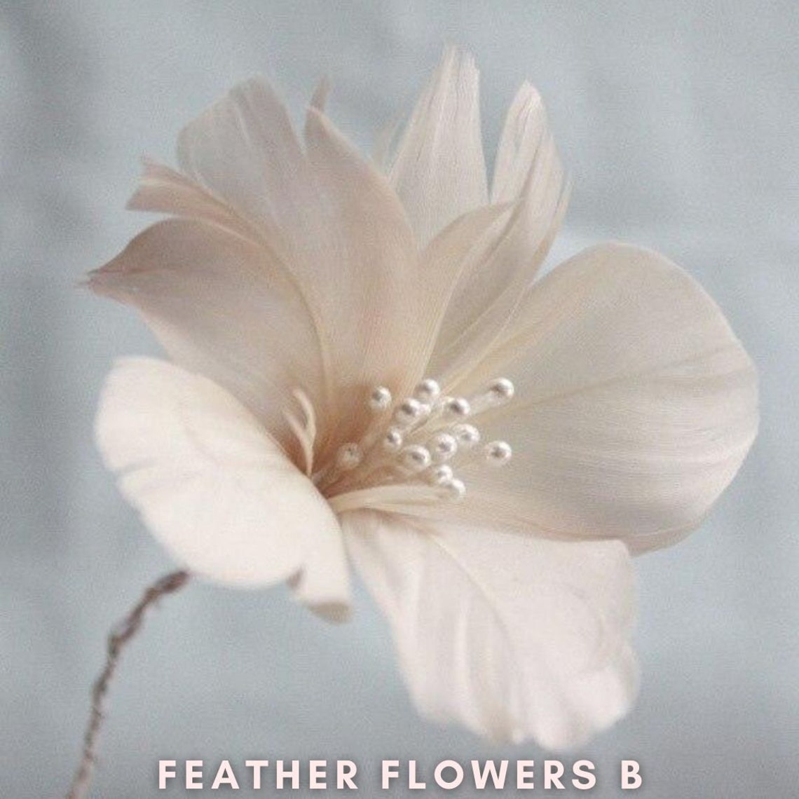 Feather Flower Turorials, 7 Flowers, How to Make Feather Flowers, Hair ...