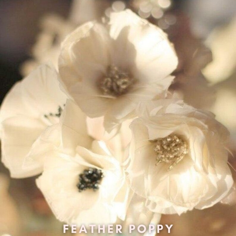 Feather Flower Turorials, 7 Flowers, How to Make Feather Flowers, Hair ...