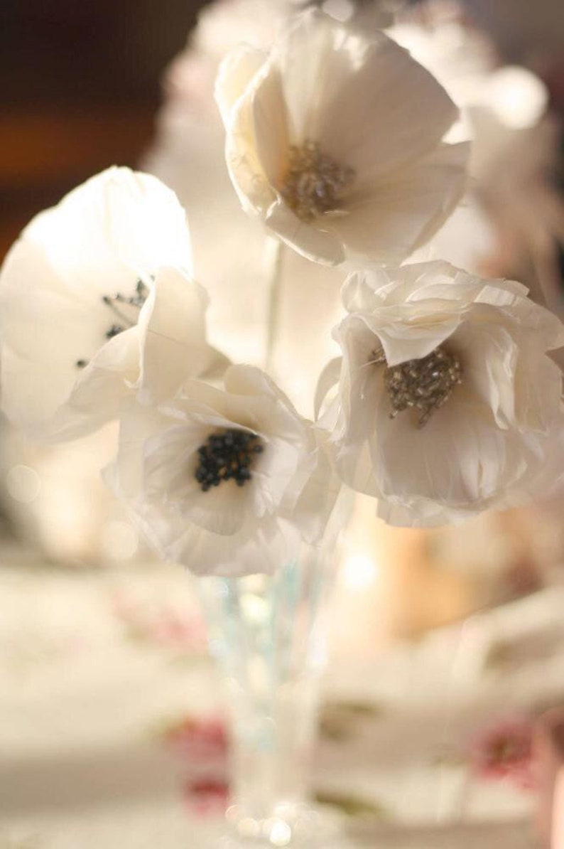 Feather POPPIES Flower Tutorial, How to Make Feather Flowers, Flower ...