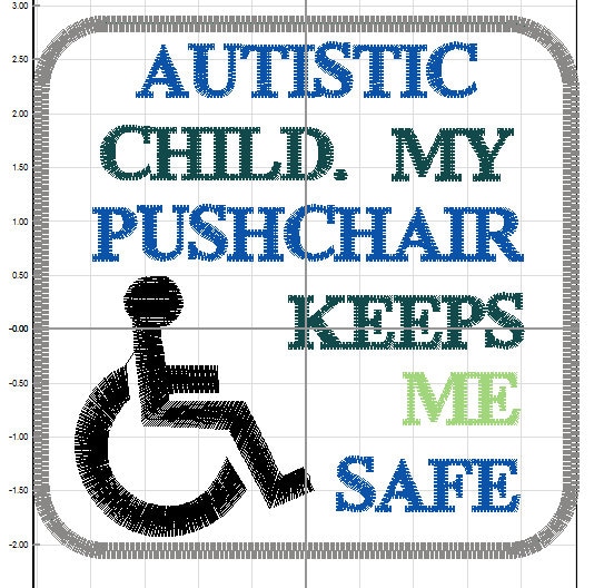 Treat as Wheelchair Sign Disabled Buggy Tag Wheelchair Pram - Etsy UK