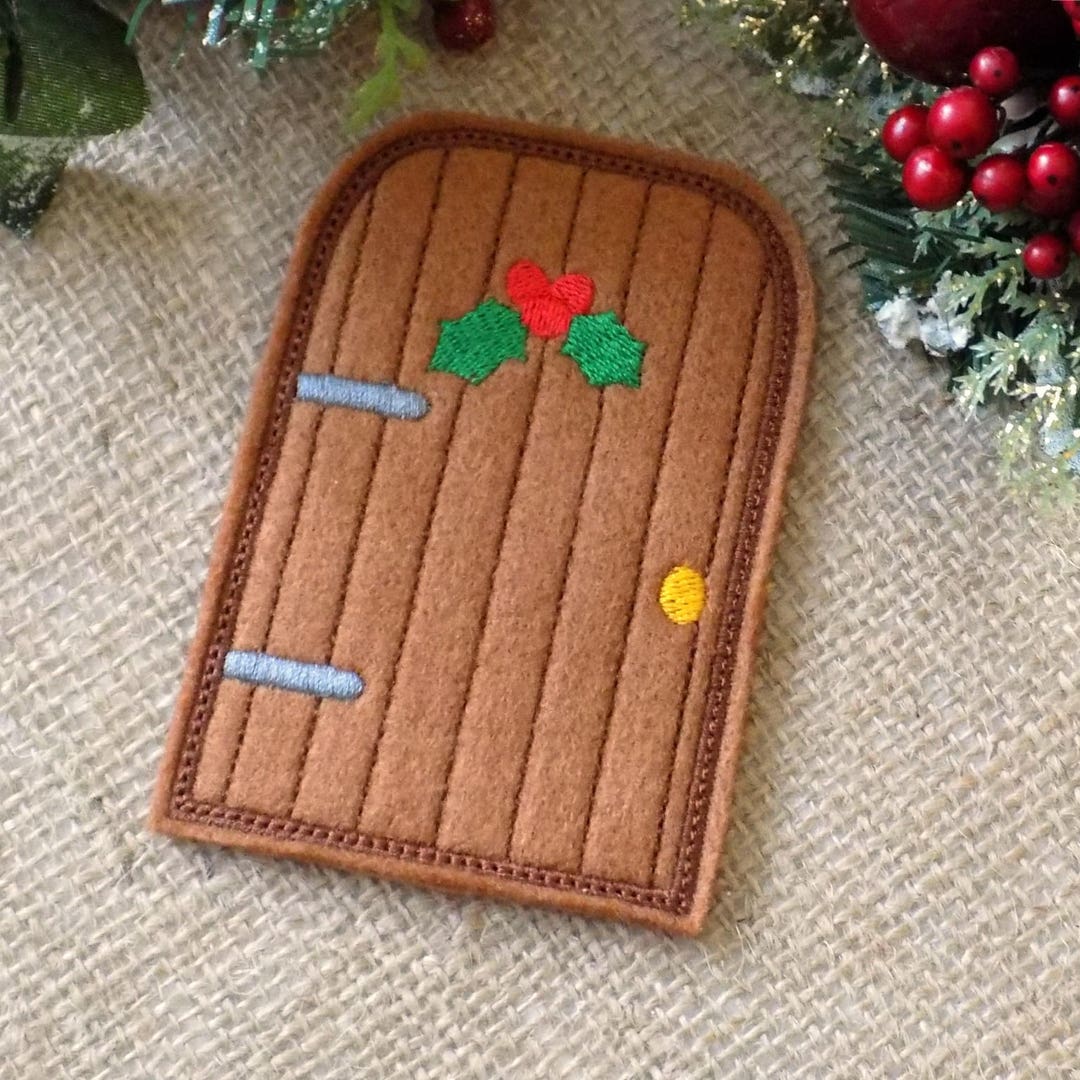 Elf Door, Christmas Door, Fairy Door, Magic Elf, Elf Accessory, Magic ...