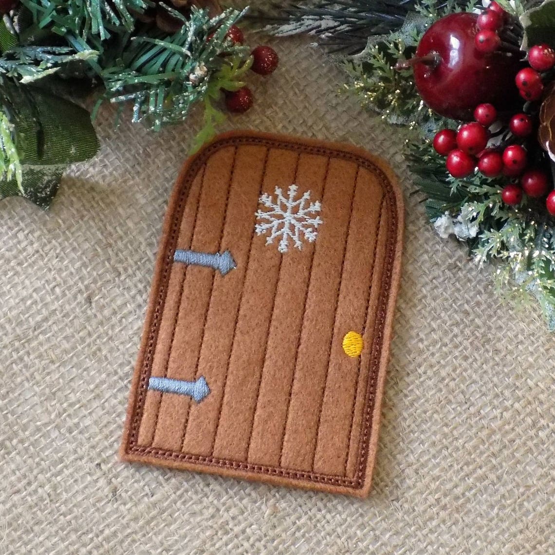 Elf Door, Christmas Door, Fairy Door, Magic Elf, Elf Accessory, Magic ...