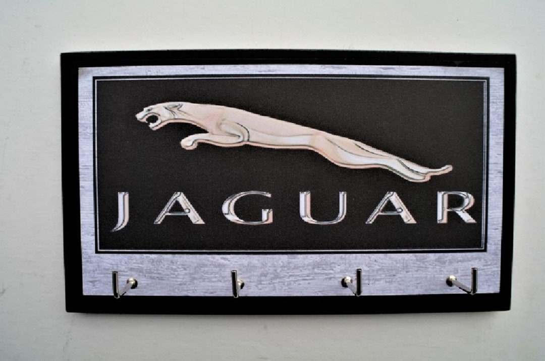 5 X 9 Inches Jaguar Key Rack, Jaguar Key Holder, Wall Key Holder, Wall ...