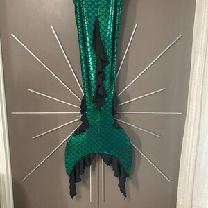 Adult Mermaid Tail Custom Fit YOUR Monofin or Flippers - Etsy