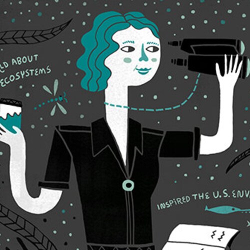 Women in Science: Rachel Carson - Etsy