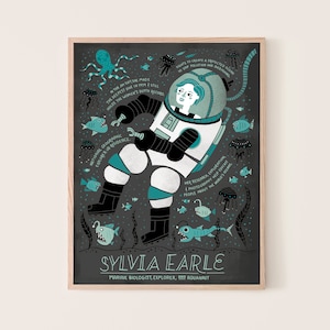 Women in Science: Sylvia Earle - Etsy
