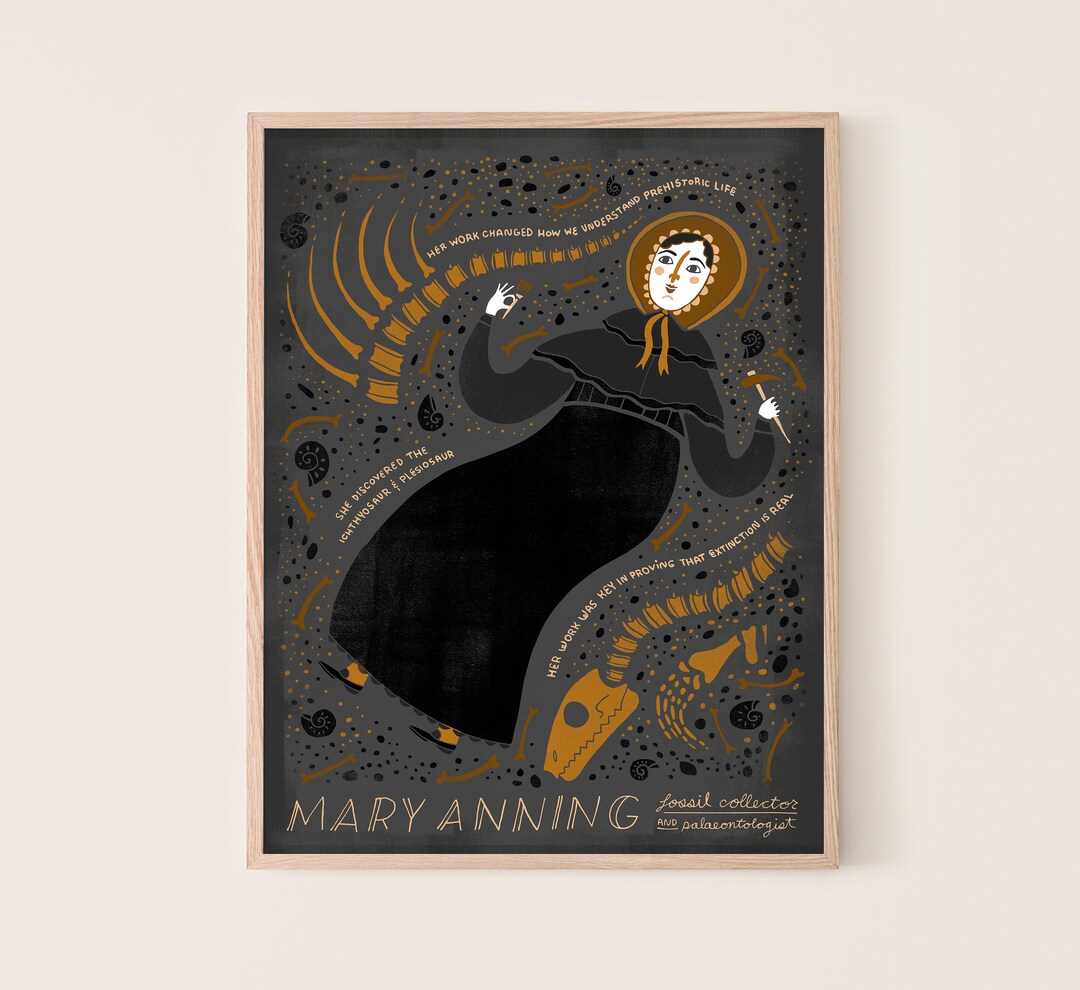 Women in Science: Mary Anning - Etsy