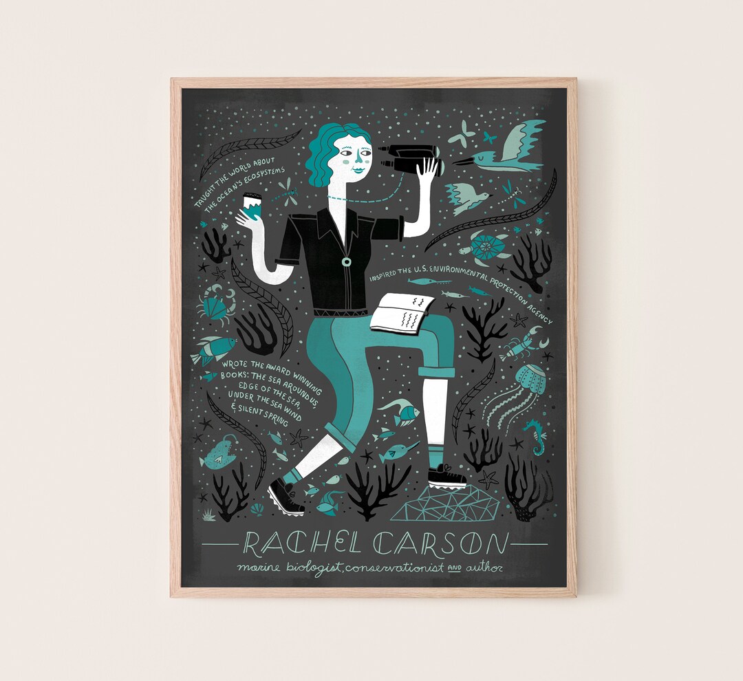 Women in Science: Rachel Carson - Etsy