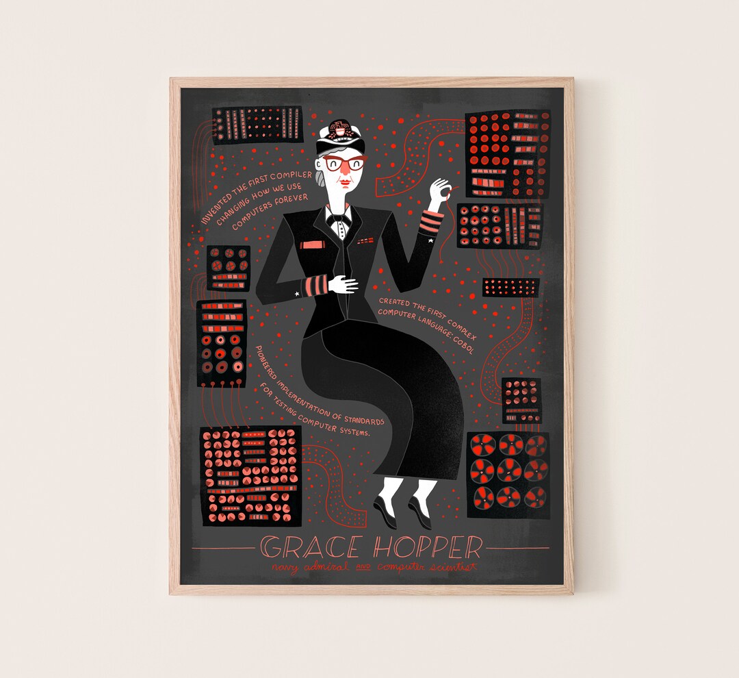 Women in Science: Grace Hopper - Etsy
