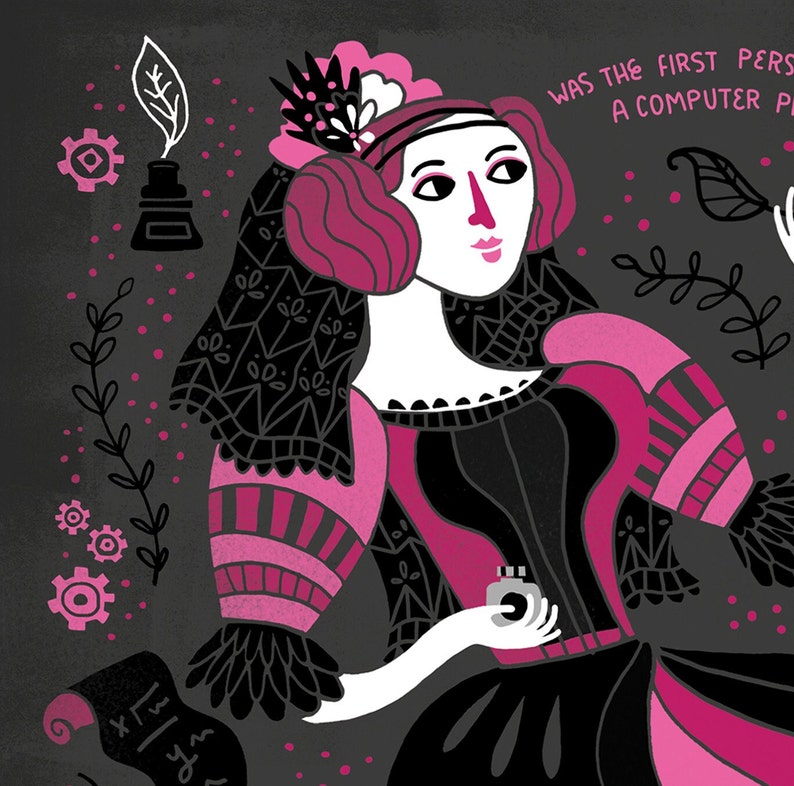 Women in Science: Ada Lovelace - Etsy