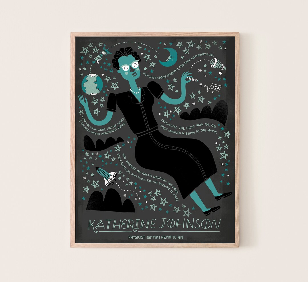 Women in Science: Katherine Johnson - Etsy