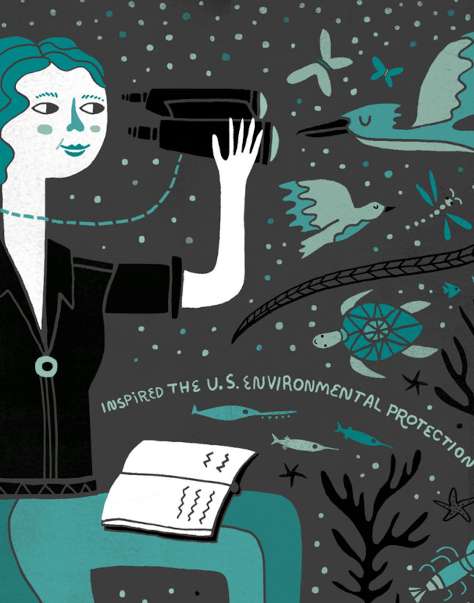 Women in Science: Rachel Carson - Etsy