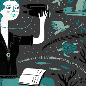 Women in Science: Rachel Carson - Etsy