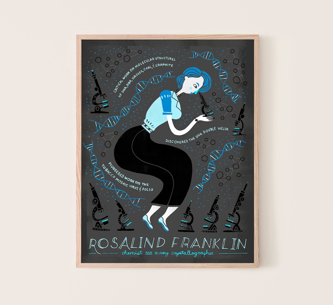 Women in Science: Rosalind Franklin - Etsy